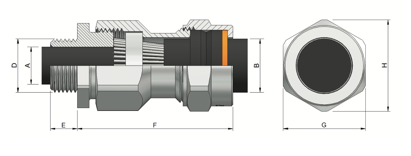 Prysmian 432LSF CW-AL LSOH Cable Gland Kit