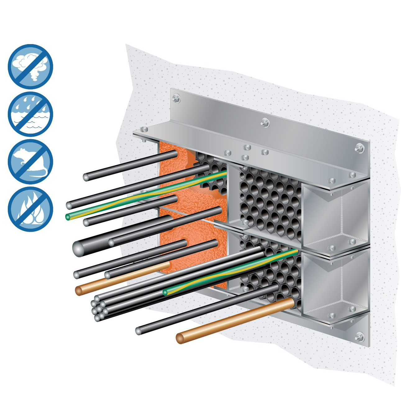Filoform A Frame - 120 x 120mm - E-Tech Components