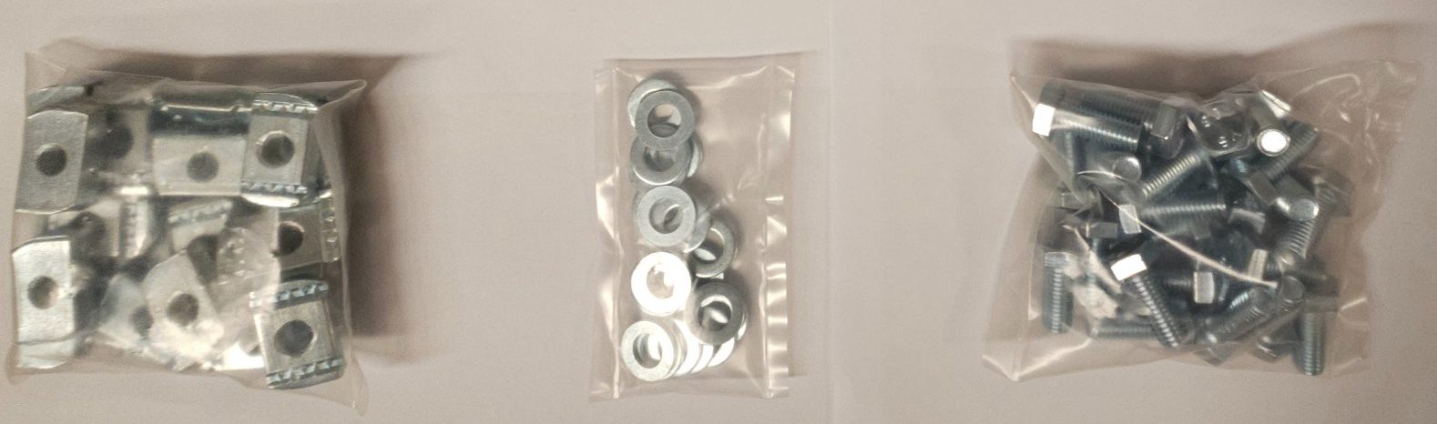 BZPFK10-25 | M10x25 BZP Trefoil Cable Cleat Fixing Kit