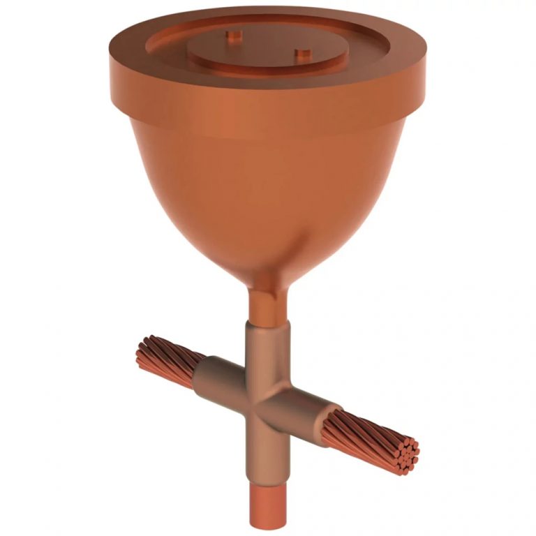 Cadweld Cable to Ground Rod Welding Connections