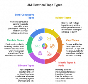 3M Tape Selection Guide: How to Choose the Right Electrical Tape