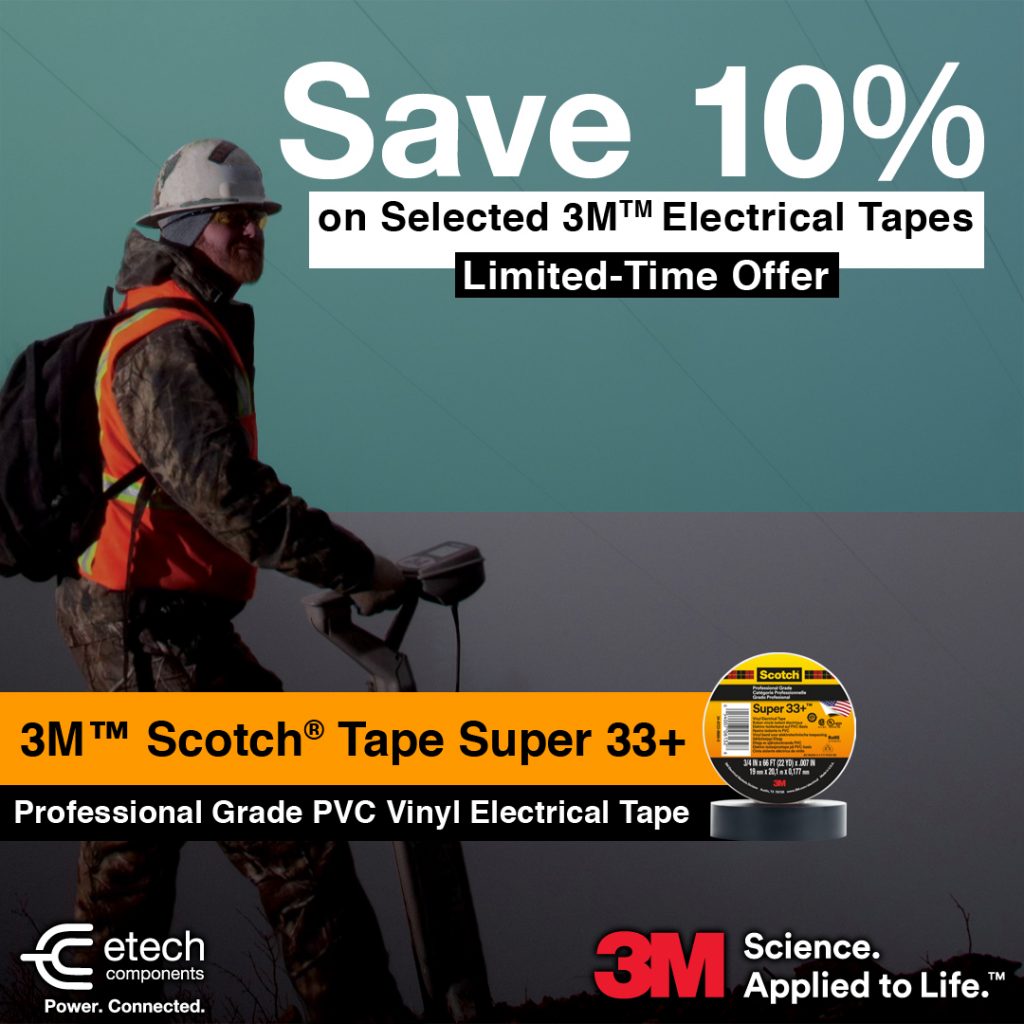 3M Discount: Get 10% Off 3M™ Electrical Tapes for a Limited Time